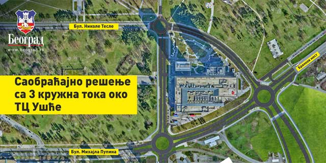 Novi Beograd: Kružni tokovi i prošireni bulevari za bolji protok ...